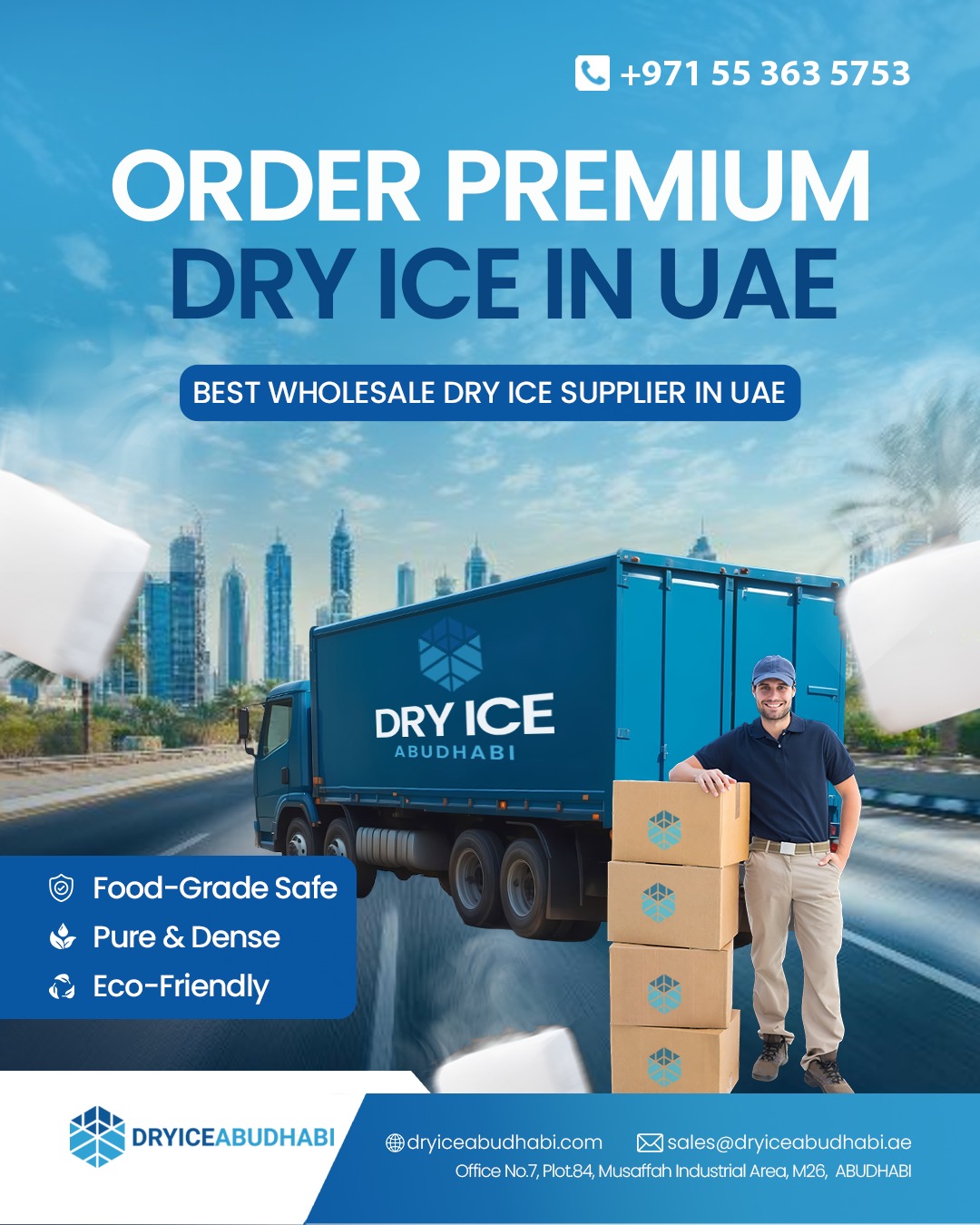 The Versatile Uses of Dry Ice and Why Dry Ice Abu Dhabi is Your Go-To ...
